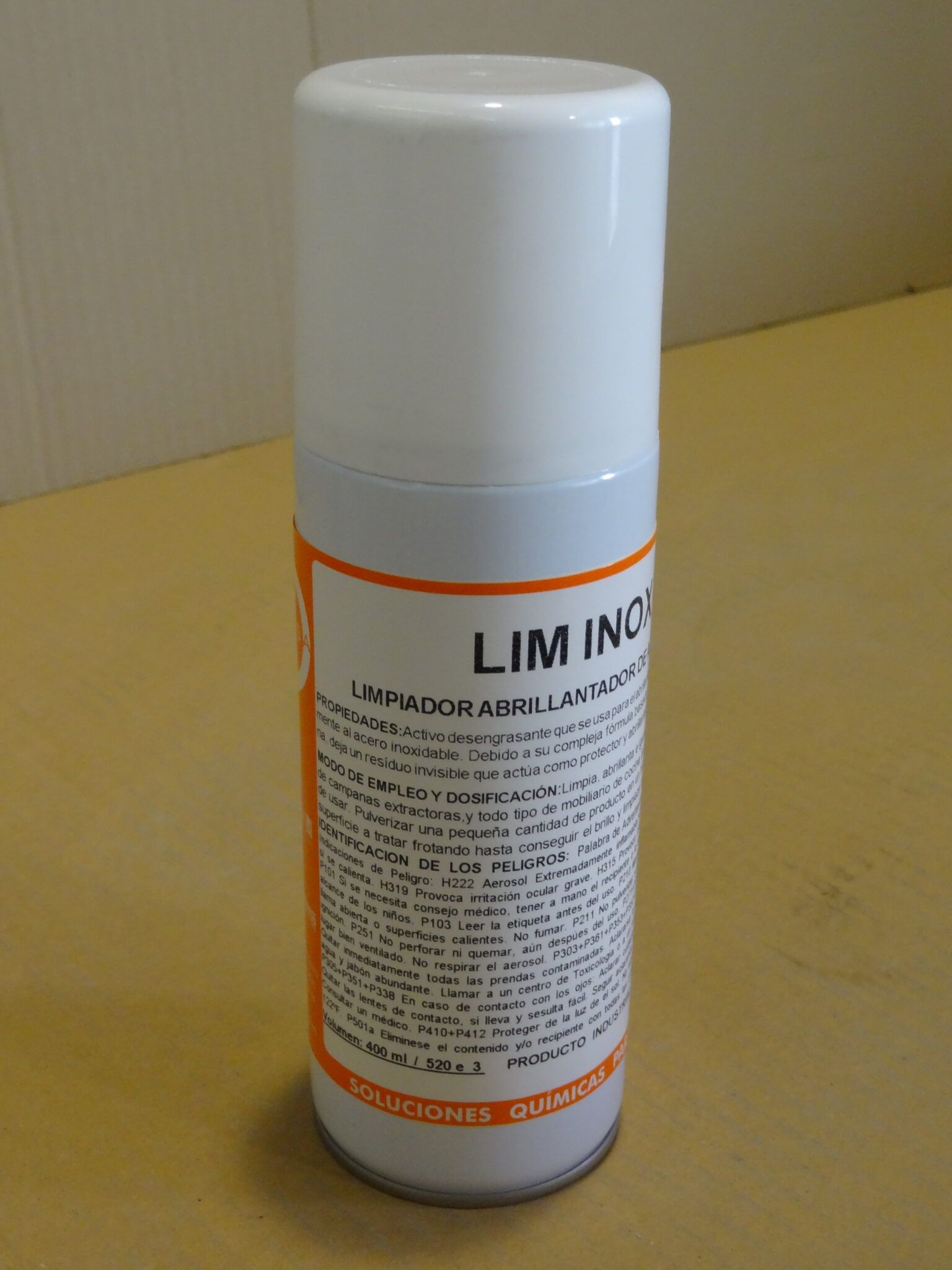 Limpiador Abrillantador Acero Inoxidable (Lim Inox SP)